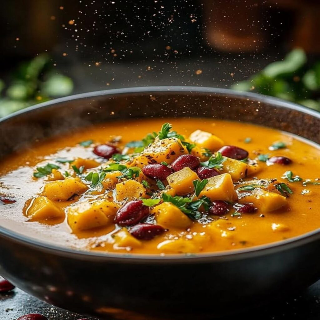 Verwen Jezelf met Deze Heerlijke Pompoencurry met Rode Bonen ...
