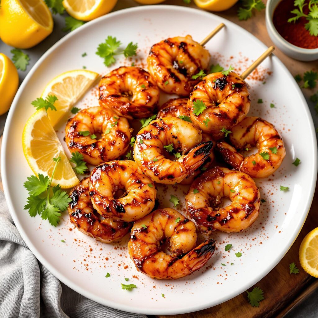 Barbecue garnalenspiesjes: De perfecte BBQ ervaring! - Recepten Pret