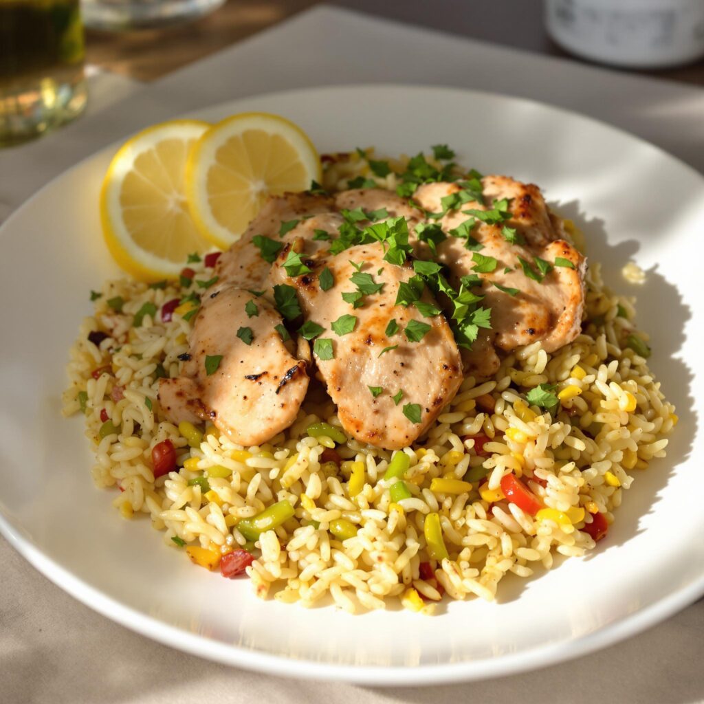 Gezonde rijst recepten met kip: Makkelijk en Snel! - Recepten Pret