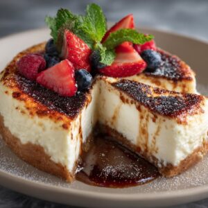 Crème Brûlée Cheesecake: De Meest Savoureux Dessert Ooit! - Recepten Pret