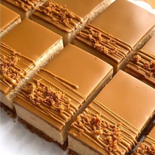 Lotus Biscoff Cheesecake Bars: Heerlijk & Makkelijk! - Recepten Pret